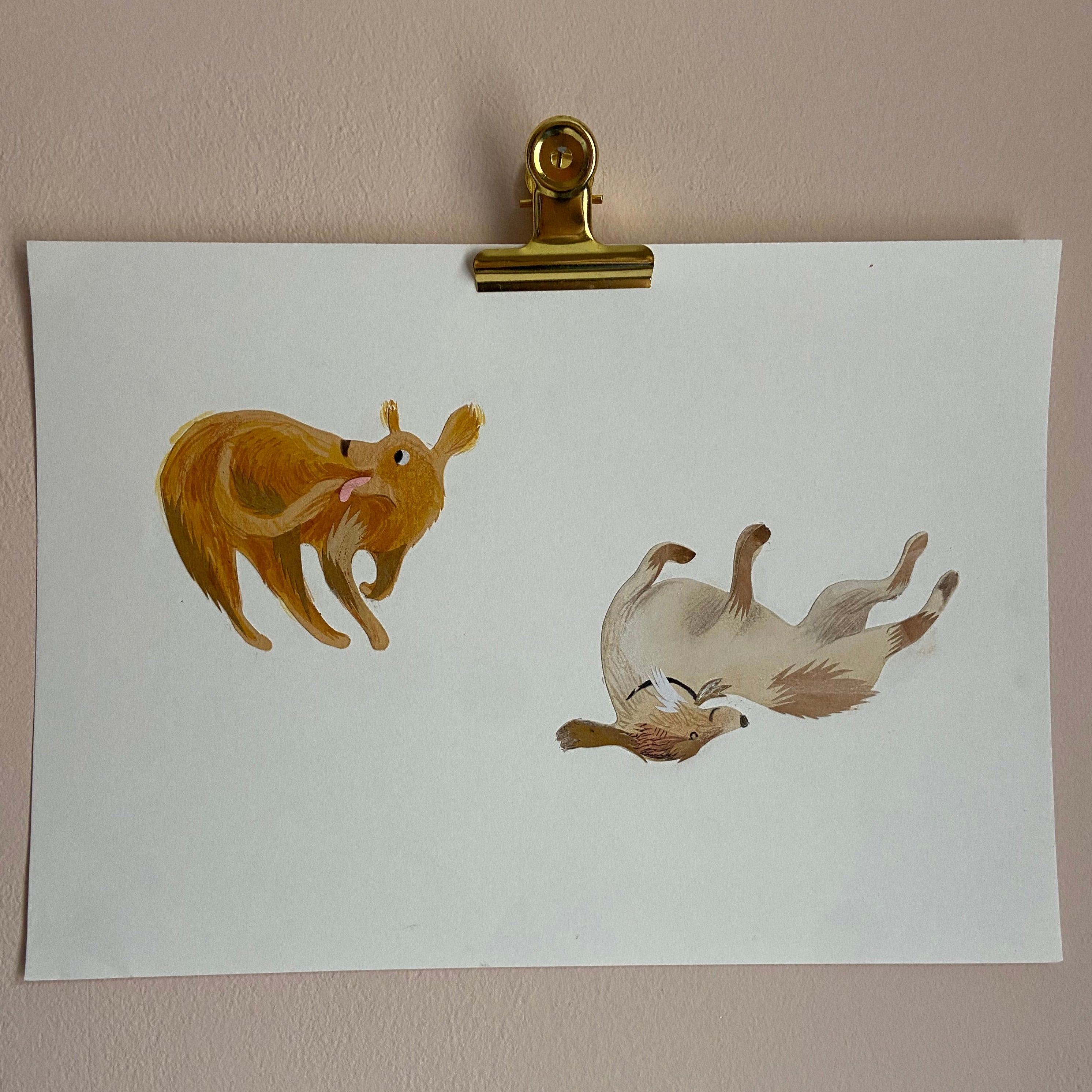 Lovely Camel Original Art Illustration | Kate Slater Illustration