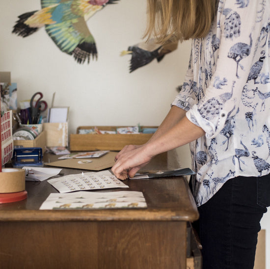 Starry Night Greetings Card – Kate Slater Illustration